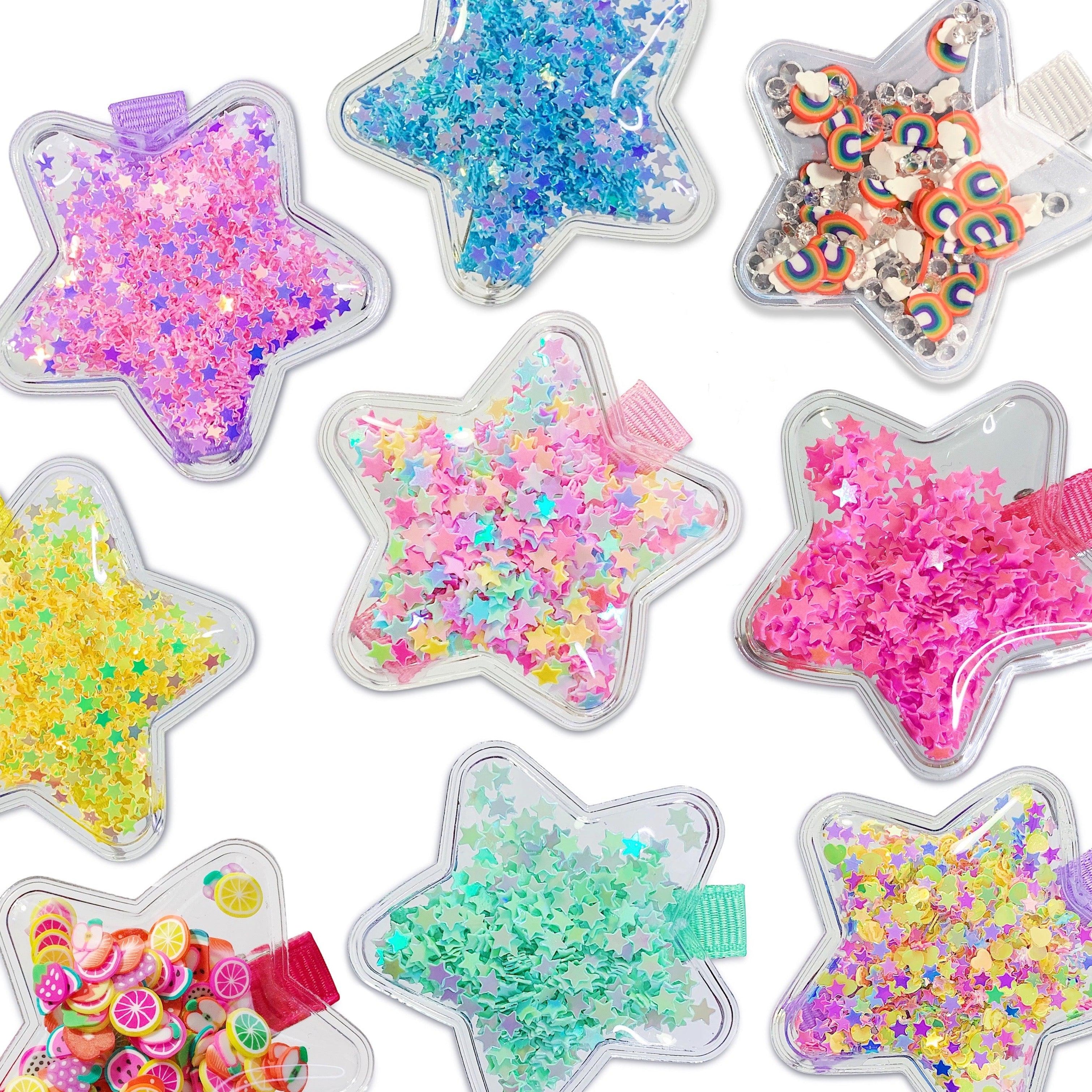 Stylish Star Hair Clips - Add Sparkle & Fun to Your Look - Moo G Clips